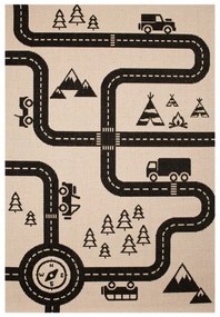 Dětský koberec Zala Living Road Map Charly, 120 x 170 cm