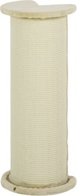 PawHut Kočičí Škrabací Sloupek 85cm Vysoký Škrabací Sloup se Siselovým Lanem, Ochrana proti Nákoncům Kočičí Škrabací Strom pro Středně Velké Kočky, Kr