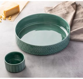 Tyrkysové porcelánové servírovací mísy v sadě 2 ks ø 30 cm Heath Jade – Ladelle
