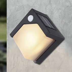 LED solární nástěnné světlo 36480, snímač pohybu