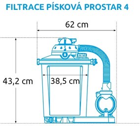 Marimex | Písková filtrace ProStar 4 | 10600003