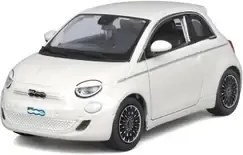 Bburago Fiat 500e (2023) bílá 1:24 / od 3 let
