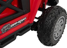 Elektrické autíčko OFF ROAD Speed ​​červené