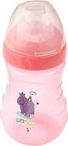 Keeeper Tréningová láhev s měkkým náustkem 300ml růžová