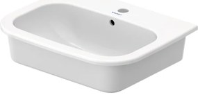 Duravit 337540000 - Zápustné umyvadlo D-CODE 54,5x43,5 cm keramika/lesklá bílá