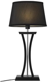 Cottex B2429SV - Stolní lampa NEW CHELSEA 1xE14/40W/230V černá