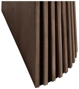 Kulatý rozkládací jídelní stůl s deskou v dubovém dekoru ø 120 cm Osaka – House Nordic
