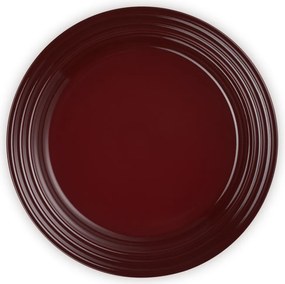 Snídaňový talíř Le Creuset 22 cm červený burgund