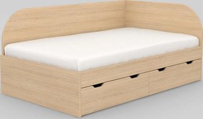 Dřevona - Elitte Dětská postel REA GARY 120x200 s úložným prostorem, pravá, VICENZA