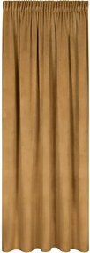 ZATEMŇOVACÍ ZÁVĚS NA PÁSCE MELANIE 140X270 CM MEDOVÁ