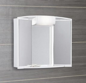Aqualine, ANGY galerka 59x50x15cm, 1x12W, bílá plast, 541202