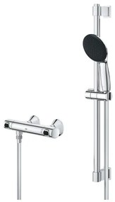 Grohe Precision Flow Sprchový set s termostatickou baterií, chrom 34800001