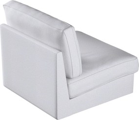 Potah na neskládací křeslo IKEA Kivik barva šedá látka pletený vzor