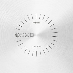 Nerezový kastrol s pokličkou na indukci 5,5 l Lucca 3.0 – FABINI