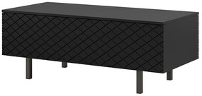 Konferenční stolek Scalia II 2K 120 cm - černý mat / černé nožky