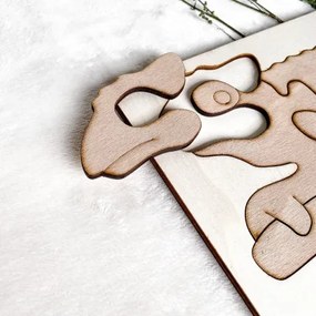 copy of Dvoubarevná dřevěná montessori vkládačka pro děti - Chameleon BUK | SENTOP H014-B