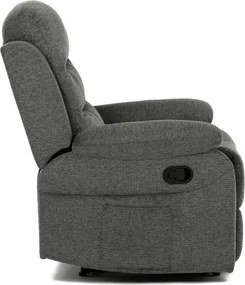 Polohovací křeslo šedé TV-4086 GREY2