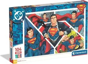 CLEMENTONI Puzzle Superman MAXI / 104 dílků