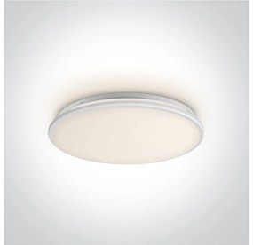 ONE Light 62154/W/W stropní LED svítidlo slim, bílé, 24W, 3000K, ø38cm, IP20