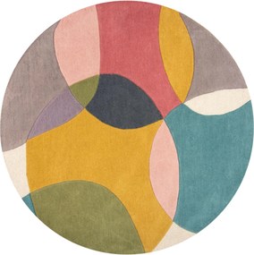 XXXLutz VLNĚNÝ KOBEREC, 160/160 cm vícebarevná Flair Rugs - Online Only koberce & rohožky - 003165043601