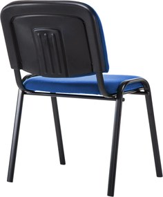 Konferenční židle Ken V2 látka – modrá