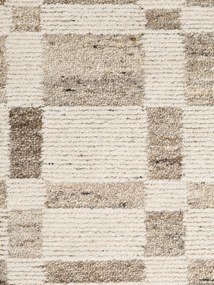 Vikosa, Kusový koberec Vikosa Boho 106277 Natural Cream Brown, 160x230, hnědá, ložnice