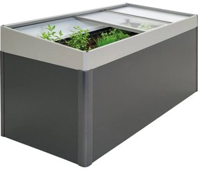 Biohort Květináč  - zeleninový záhon Plantbox Barva: Tmavošedá metalická, Velikost: 2x1 201x102x77 cm