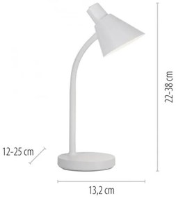 JUST LIGHT. 11248-16 - LED Flexibilní stolní lampa PIXIE LED/4,5W/230V bílá