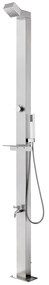 Zahradní sprcha 220 cm nerezová ocel 315939