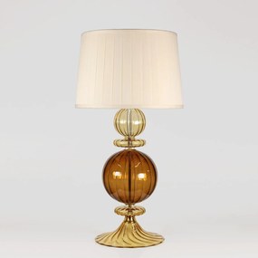 Luxusní stolní lampa ELEGANTE TL 03-PB - ARTGLASS