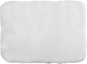 MSV Koupelnová předložka MICROFIBER bílá / 40 x 60 cm / polyester / pr