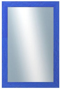 DANTIK - Zarámované zrcadlo - rozměr s rámem cca 40x60 cm z lišty RETRO modrá (2532)