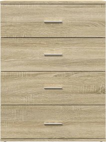 Příborníky 2 ks dub sonoma 60 x 39 x 80 cm kompozitní dřevo 3276625