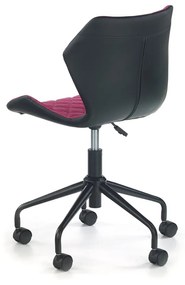 Dětská židle Matrix, růžová / černá