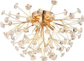 XXXLutz KŘIŠŤÁLOVÉ STROPNÍ SVÍTIDLO, 45/25 cm Globo - Online Only svítidla - 004558495101