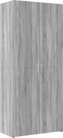 Skříň highboard šedá sonoma 80 x 42,5 x 185 cm kompozitní dřevo 3281439