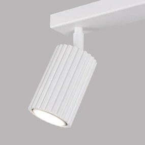Stropní svítidlo SOLLUX KARBON 2 bílá GU10 2x10W bez žárovek SL.1542