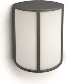 Philips Stock LED 6W antracit / venkovní svítidlo / 600 lm / 2700K / I