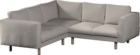 Potah na pohovku IKEA Norsborg rohová 4-místná barva béžová látka pletený vzor