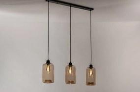 Závěsné designové svítidlo nad jídelní stůl Bottle Champagne