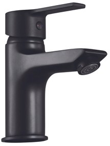 Invena Bralos, umyvadlová baterie h-134, černá matná, INV-BU-07-004-A