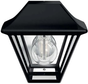 venkovní nástěnné svítidlo philips alpenglow 16494/30/pn e27 1x42w - černá