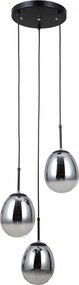 Závěsná lampa Meolo PND-40825-3-BK Italux