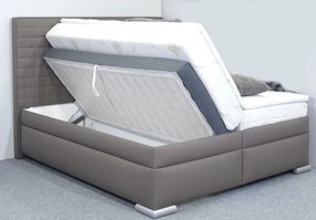 Americká postel boxspring RIALTO, s úložným prostorem