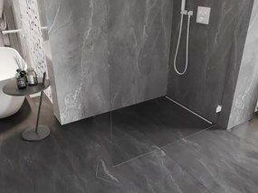 Mexen Lunar L sprchová stěna Walk-in pravá 50 x 200 cm, transparentní 8 mm, bílá - 830L-050-000-20-00-P