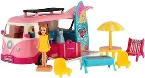 TEDDIES Obytné auto s doplňky / Auto s příslušenstvím / Plast / 3+