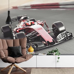 Fototapeta Vůz F1 Na Trati Hladký vinyl 254x184