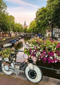 Ravensburger Na kole v Amsterdamu / 1000 dílků / od 14 let