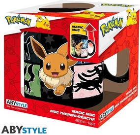 Hrnek Pokémon - Eevee 460 ml (měnící se motiv)