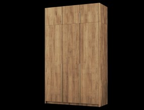 ADRK Furniture Bregma III skříň s nástavcem – otočná ADRK-W-BREG-150-AG